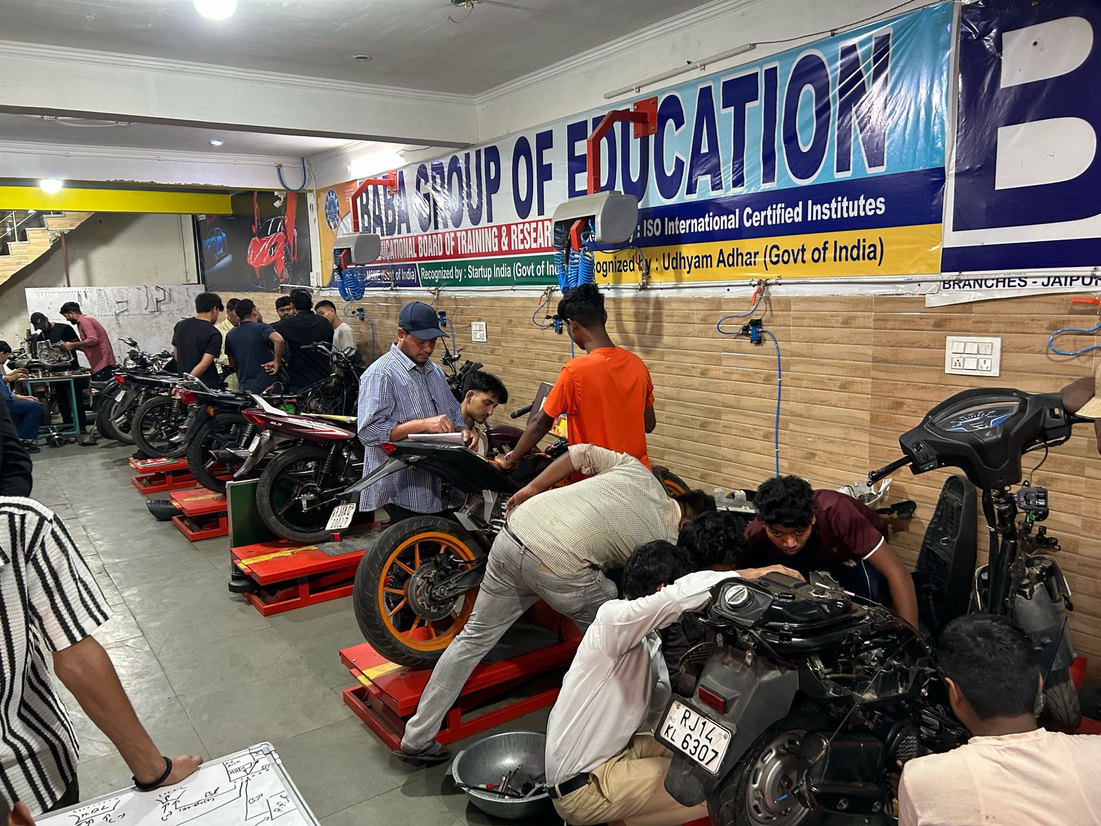 Electric Vehicle Repairing Training