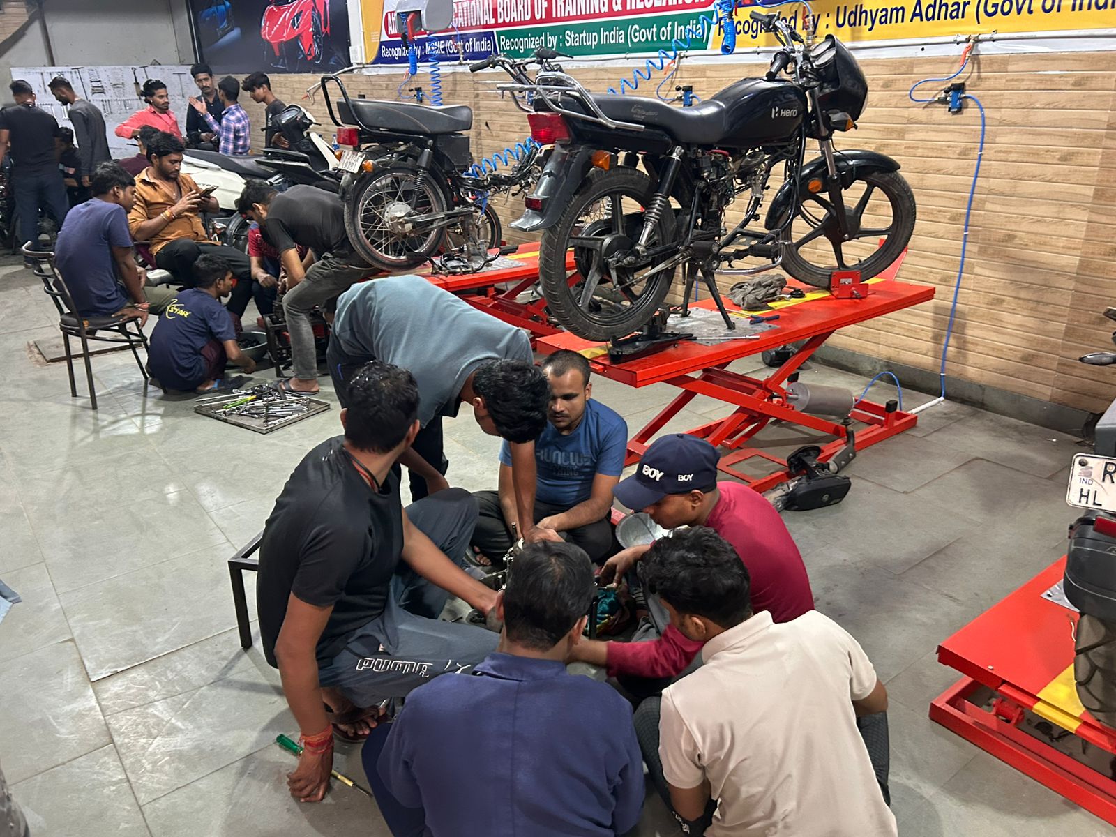 Electric Vehicle Repairing Training